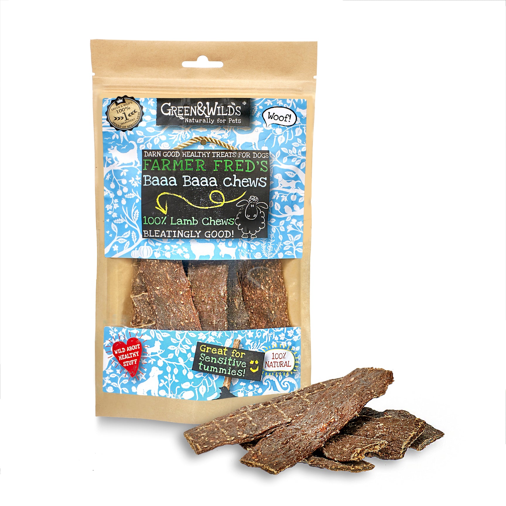 Natural Dog Chews – Green and Wilds - Retail