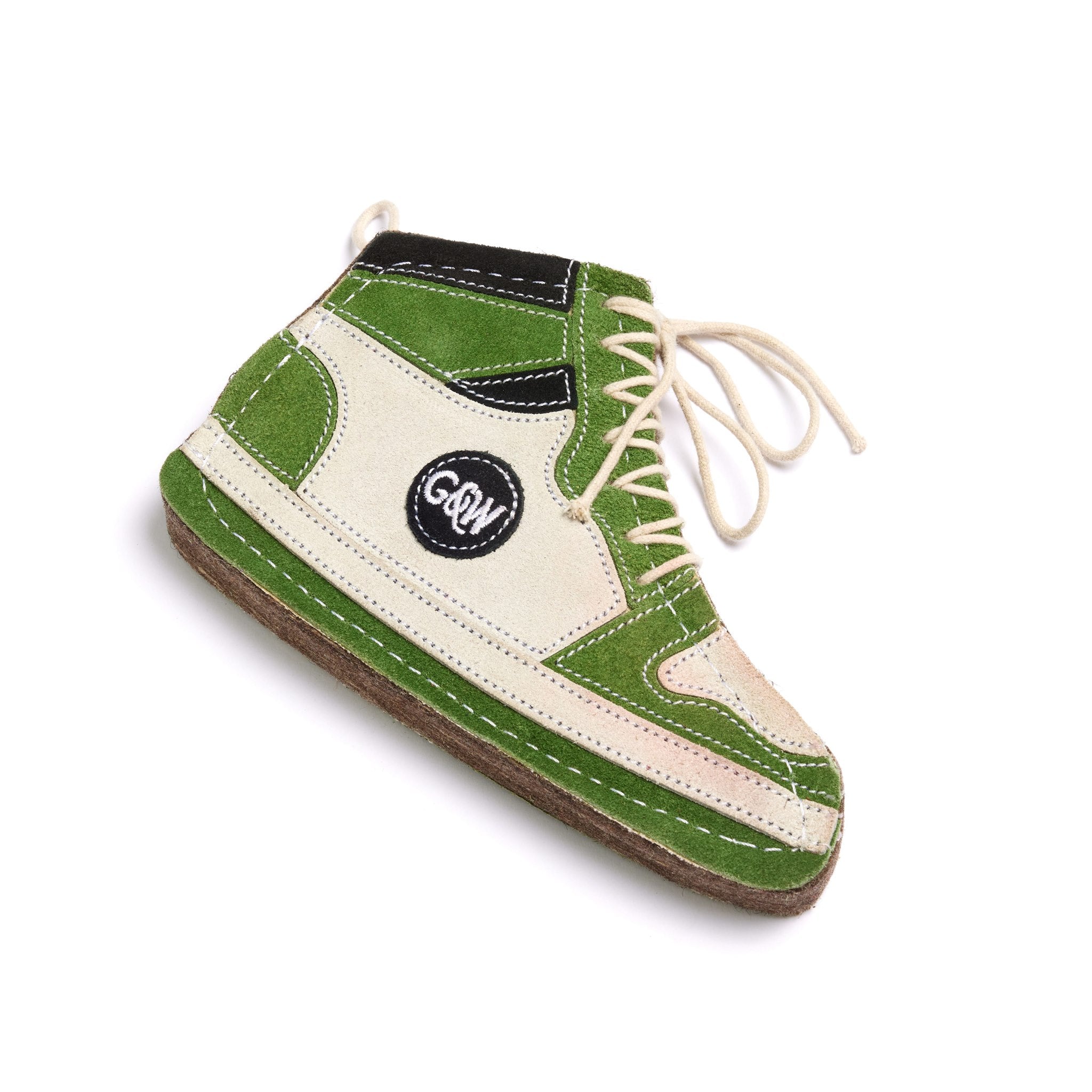 Dunkin' Hi-Top, Eco Dog Toy – Green and Wilds - Retail