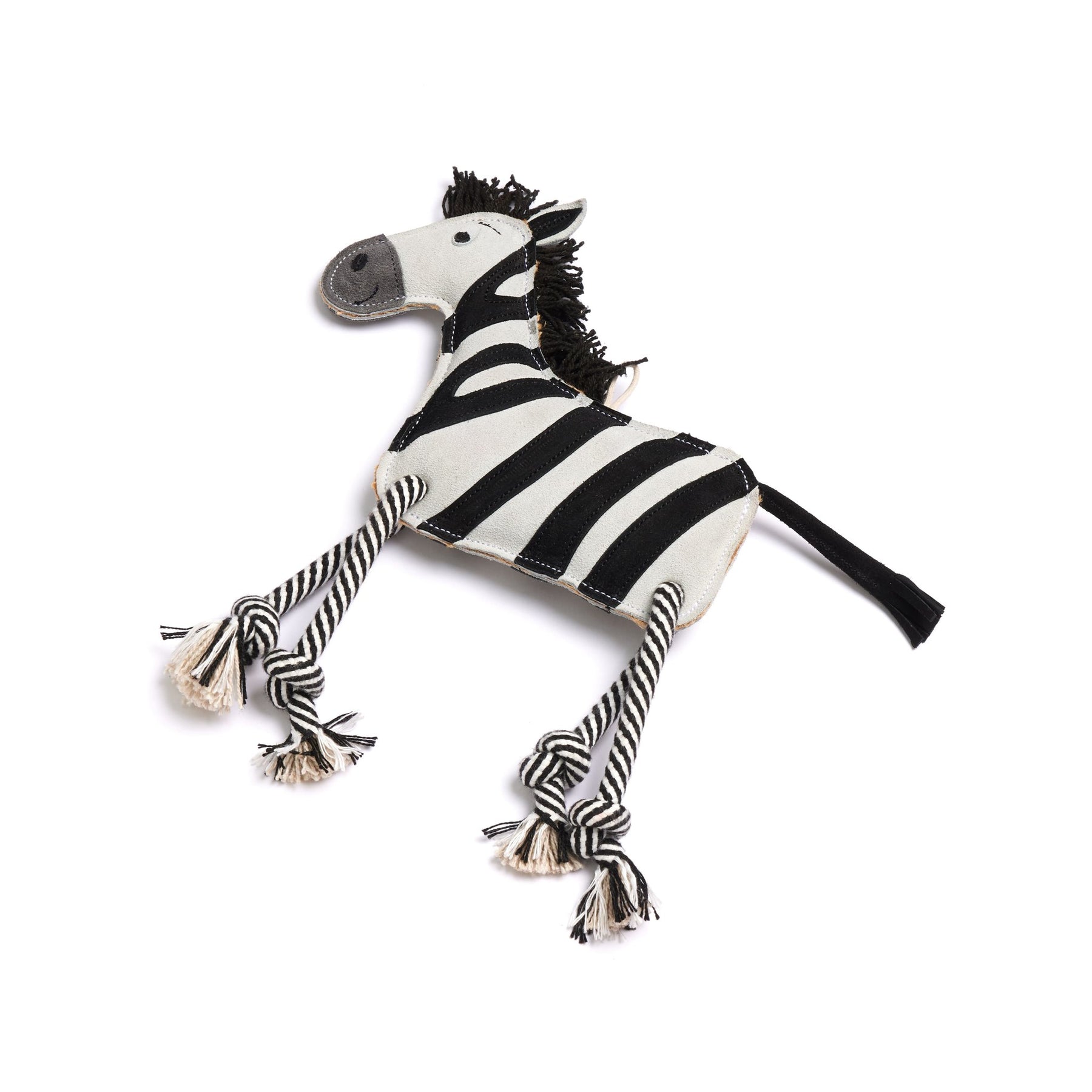 Zambezi the Zebra, Eco Dog Toy – Green and Wilds - Retail