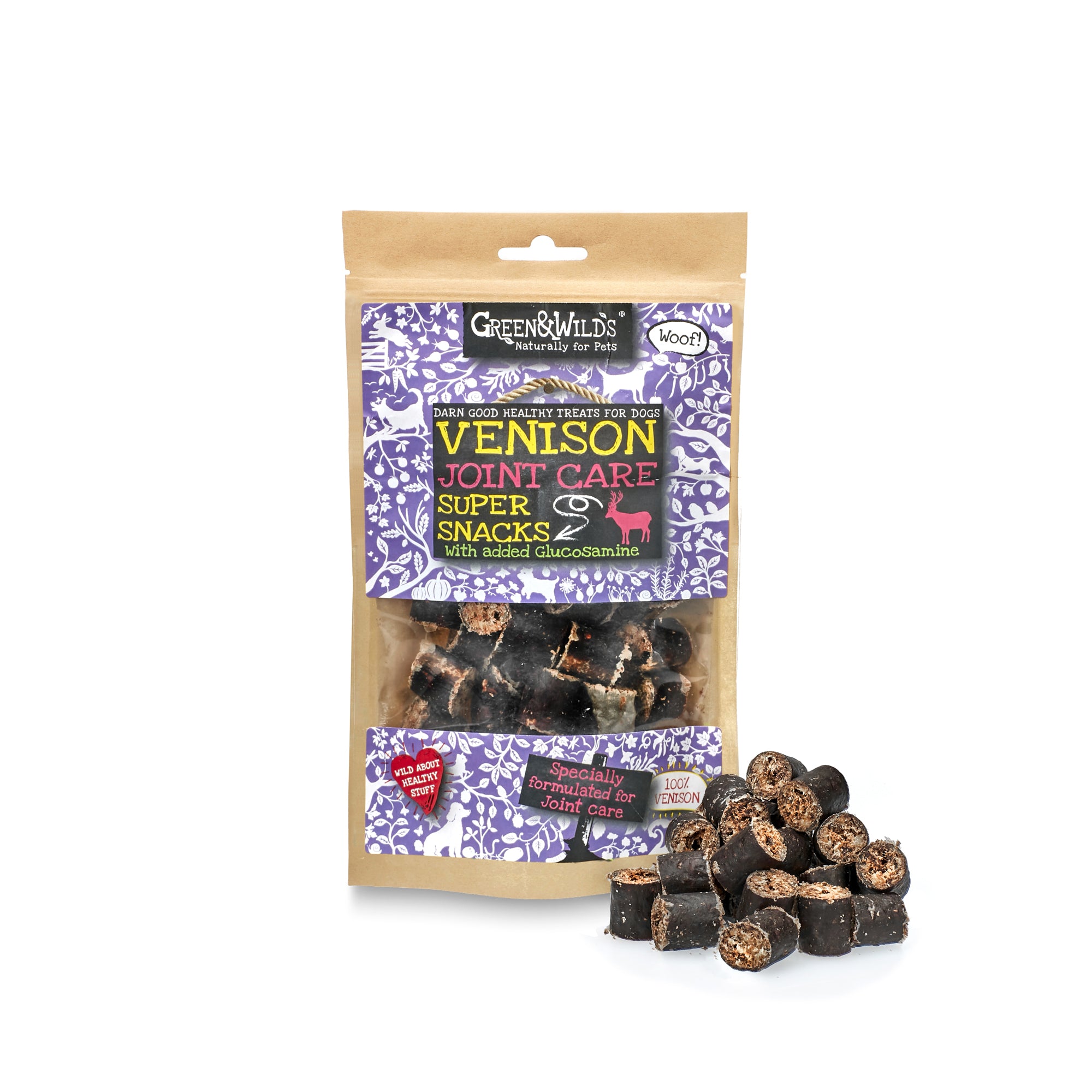 Venison Joint Care Snacks for Dogs | 75g – Green and Wilds - Retail