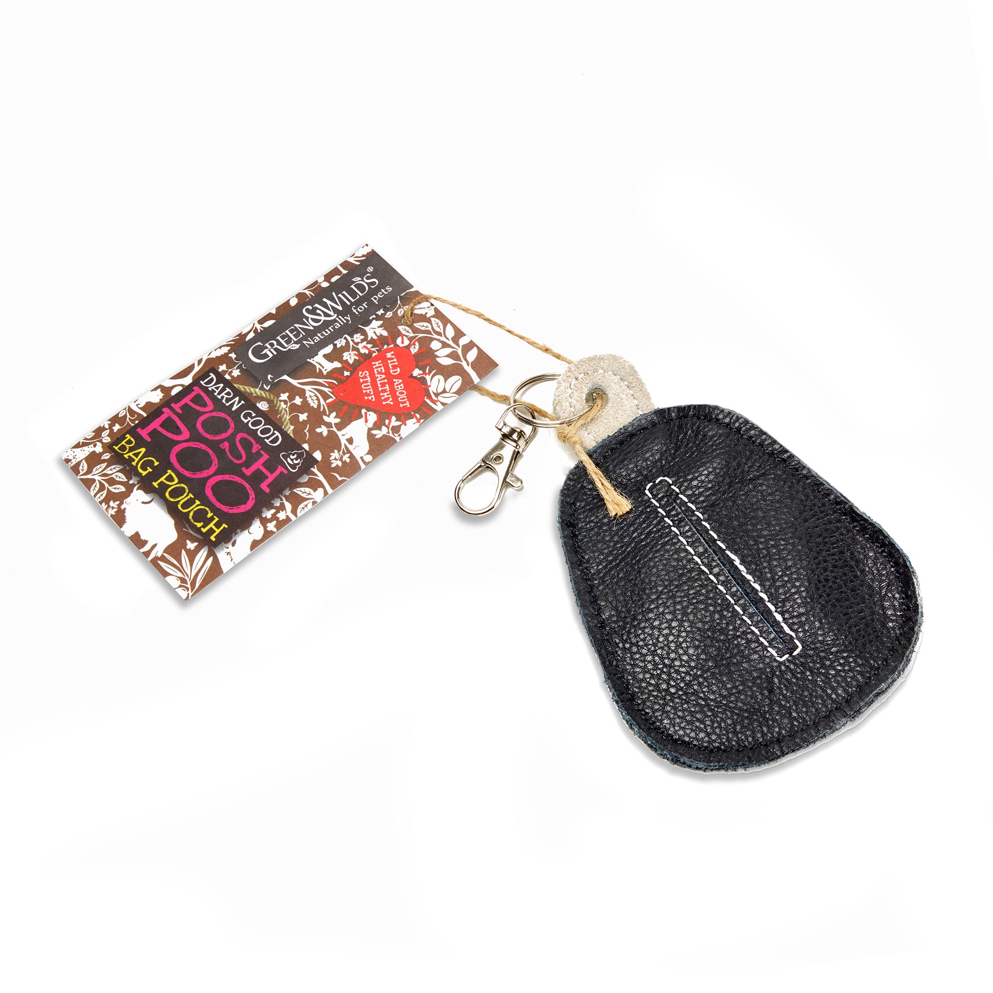 Posh Poo Bag Pouch. – Green and Wilds - Retail